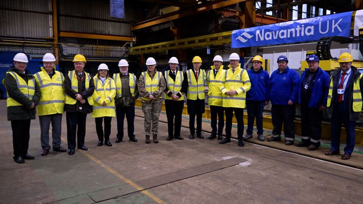 Steel cutting ceremony officially kicks off construction of the first ...